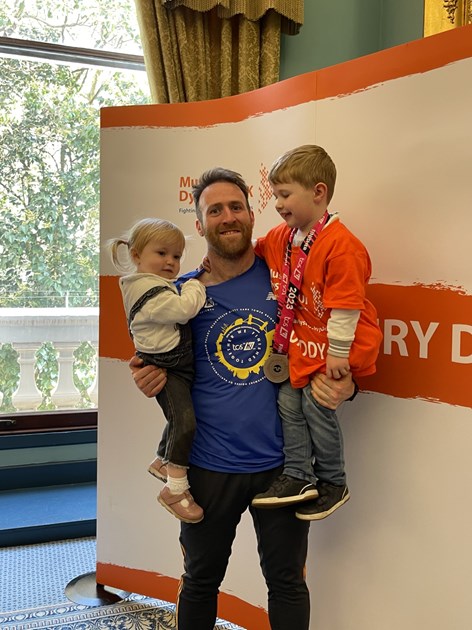 Sam Wharin is fundraising for Muscular Dystrophy UK