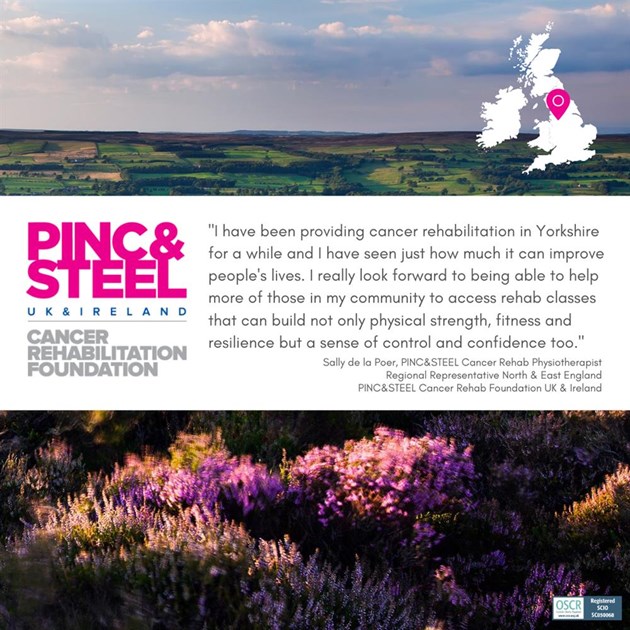 sally de la poer is fundraising for Pinc & Steel Foundation UK & Ireland