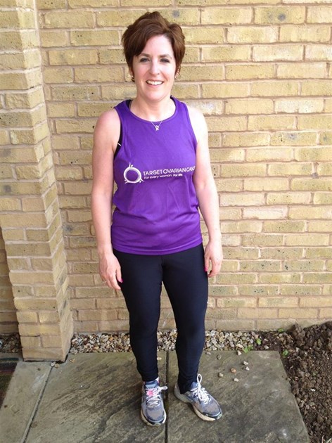 Ashleigh Burrows is fundraising for Target Ovarian Cancer