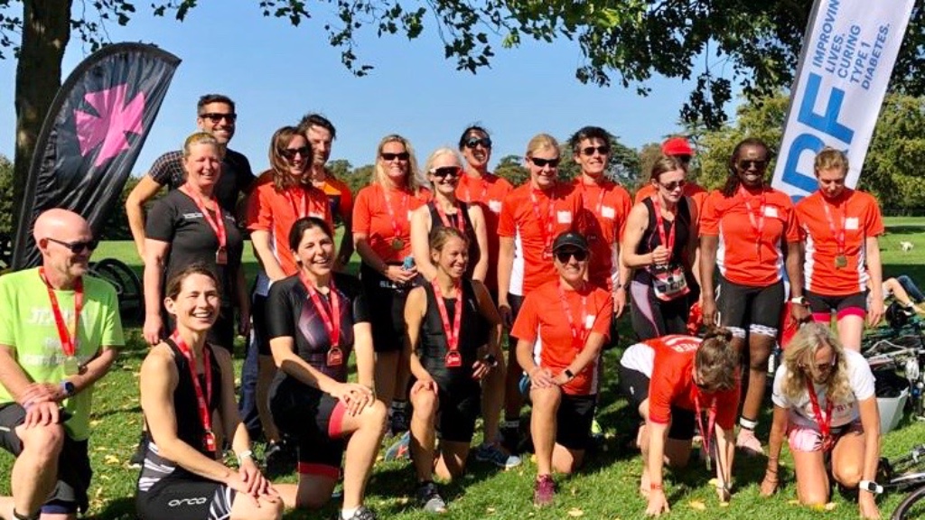 The Hall Triathlon Team fundraising for JDRF on JustGiving