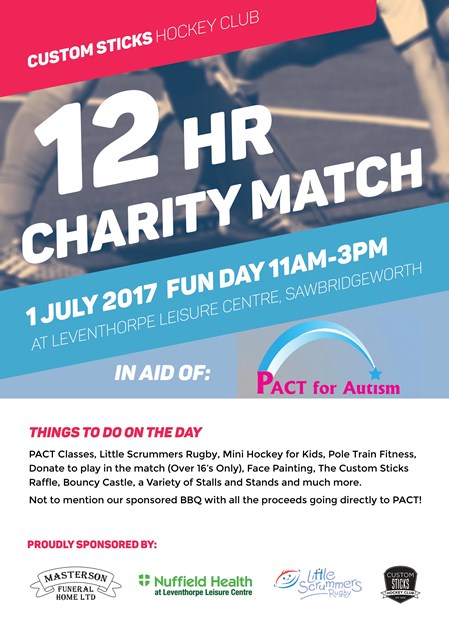 Custom Sticks is fundraising for PACT for Autism