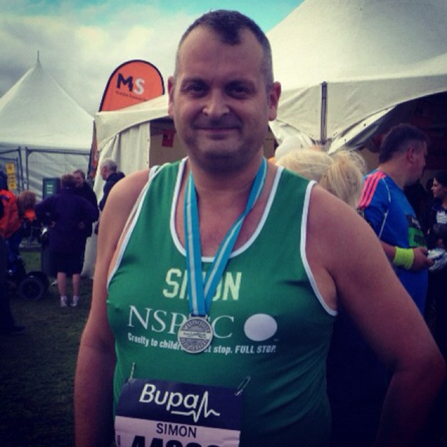 Simon Moss is fundraising for NSPCC