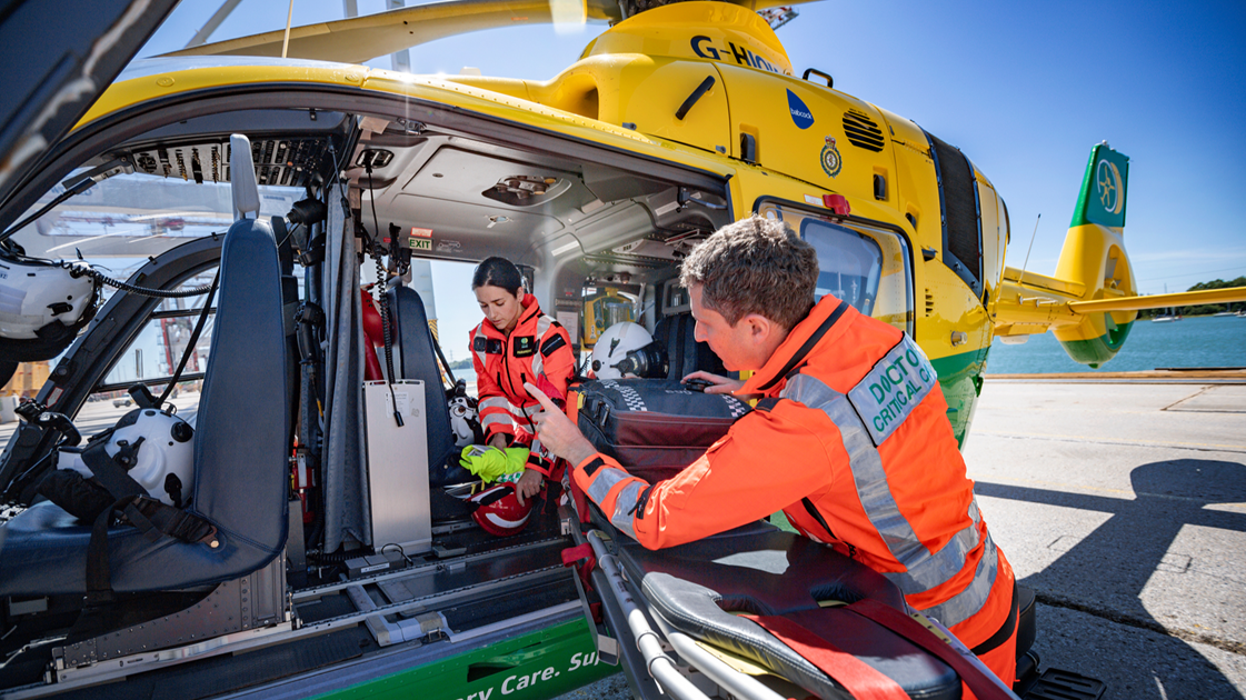 Emma MacEwan is fundraising for Hampshire & Isle of Wight Air Ambulance