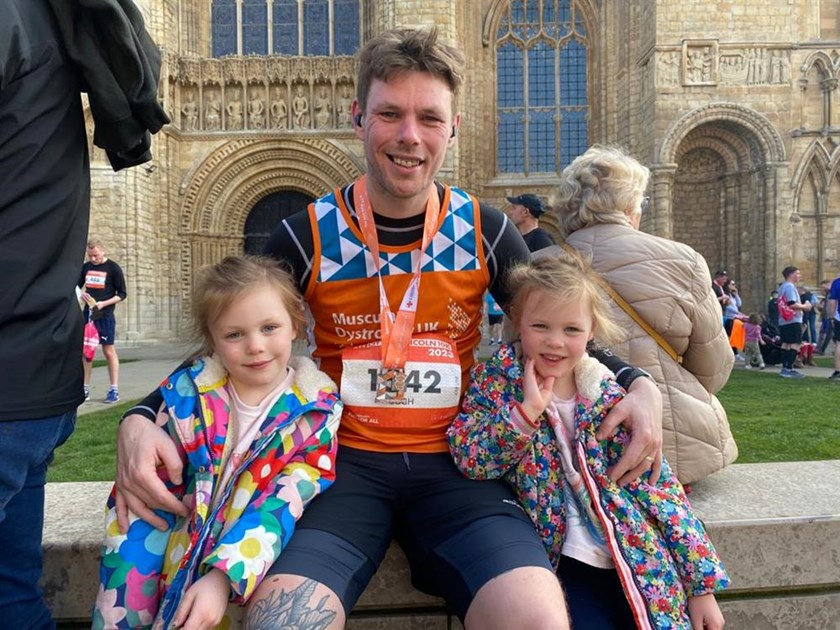 Josh Lane is fundraising for Muscular Dystrophy UK