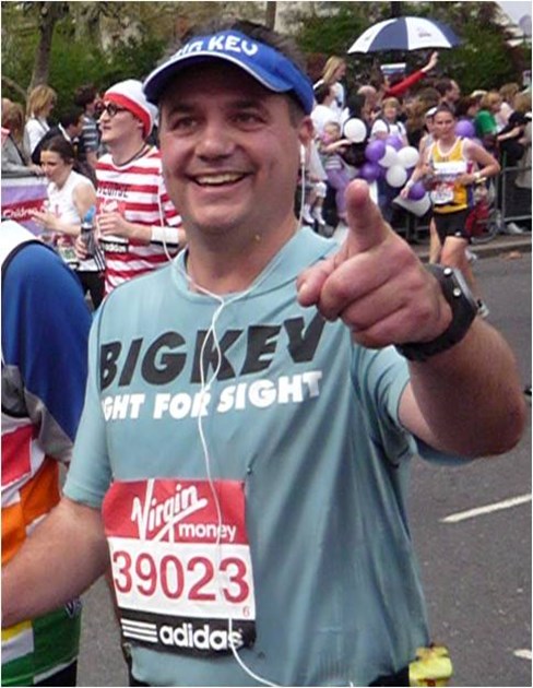 Kevin Hewitt is fundraising for Fight for Sight