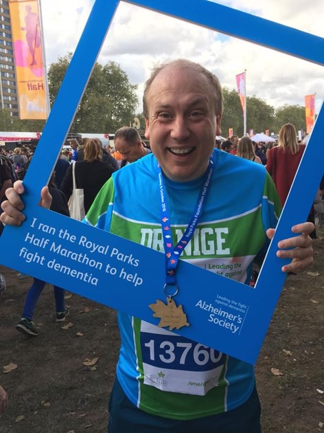 Nigel Rata is fundraising for Alzheimer's Society