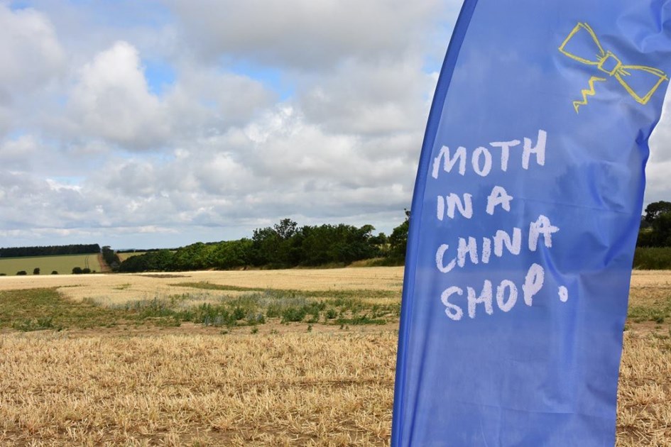 Joseph Sagoe is fundraising for Moth in a China Shop