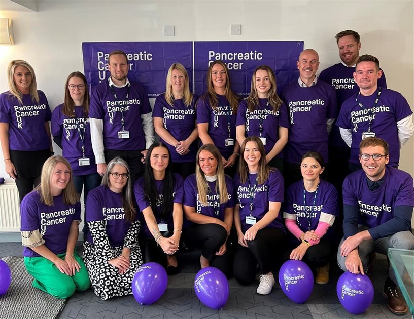 Team Fugro is fundraising for Pancreatic Cancer UK