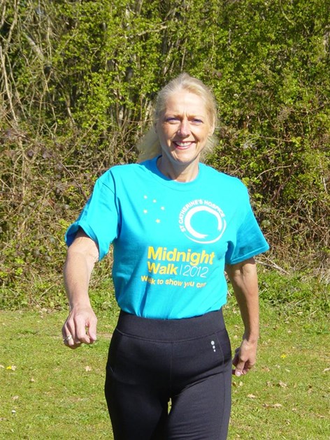 Carolyn Kendall is fundraising for St Catherine’s Hospice (Crawley)