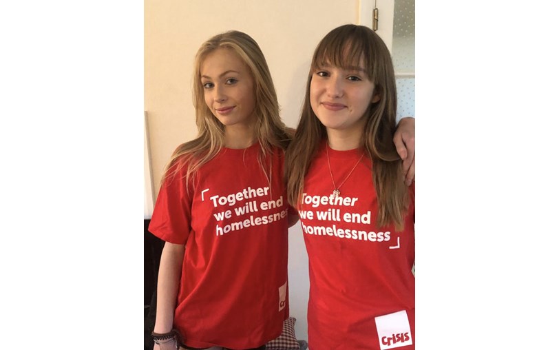 Florence Stroud and Hannah McKenzie is fundraising for Crisis