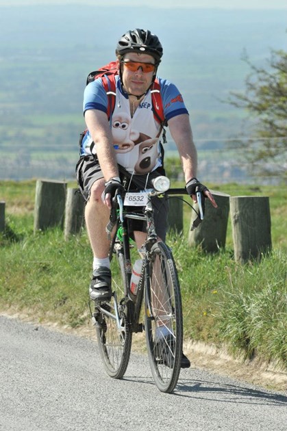 Russell Brookes is fundraising for Winston's Wish