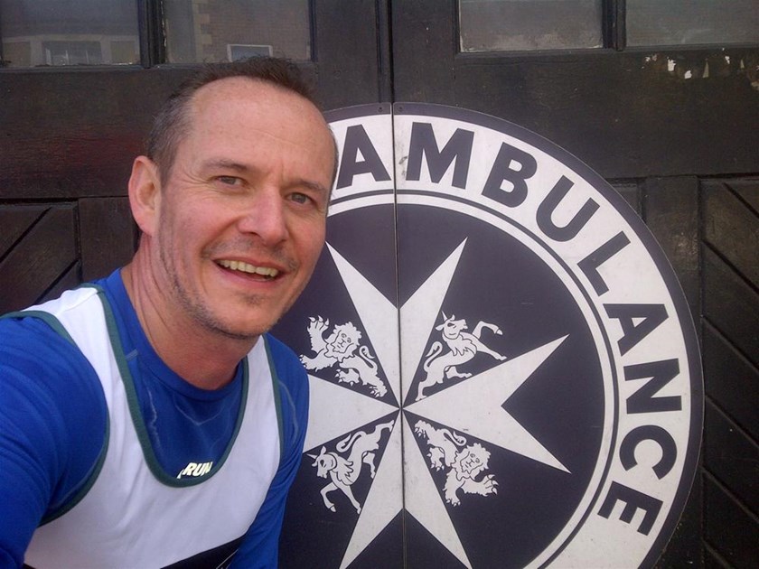 Nick Utili is fundraising for St John Ambulance