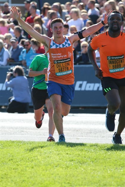 Dillon Blake is fundraising for Muscular Dystrophy UK