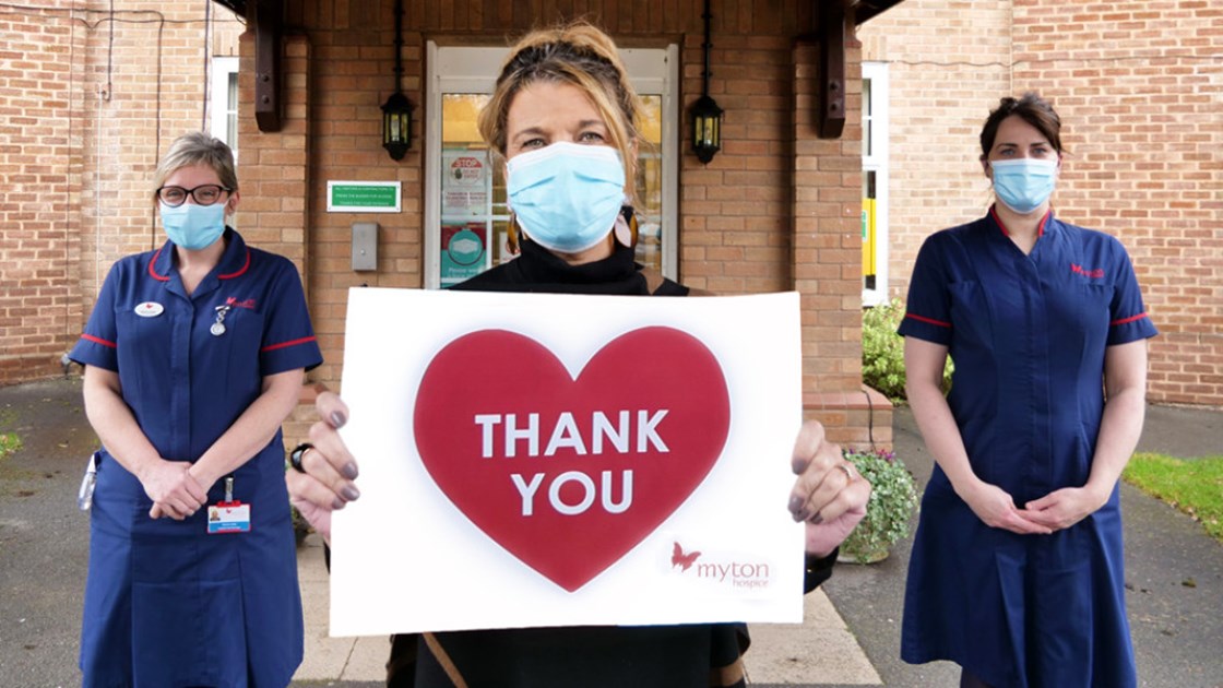 James Siddle is fundraising for The Myton Hospices