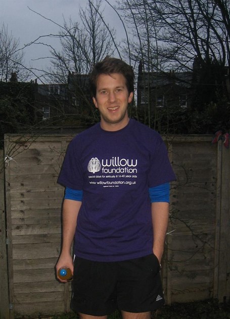 James Dilley is fundraising for Willow Foundation