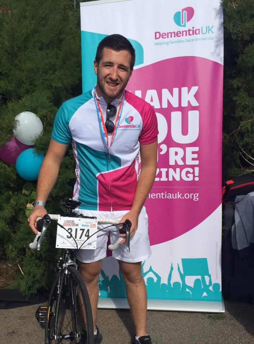 Stephen Rolfe is fundraising for Alzheimer's Society