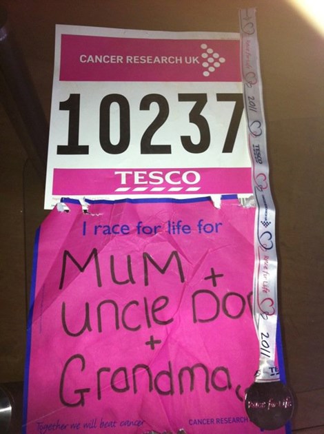 Jodie Hartley Is Fundraising For Cancer Research Uk
