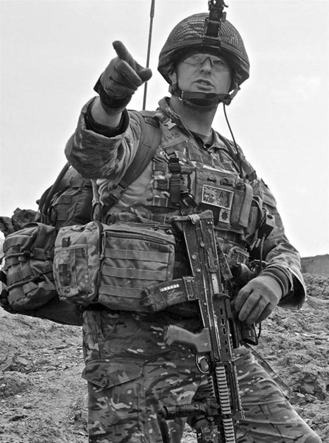 James Coleby is fundraising for Army Benevolent Fund