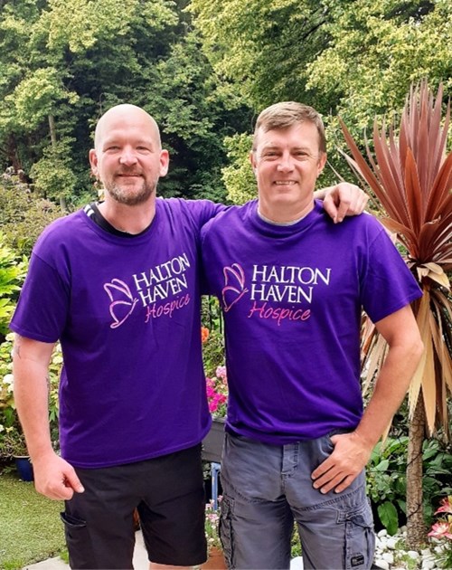 dave collins is fundraising for Halton Haven Hospice