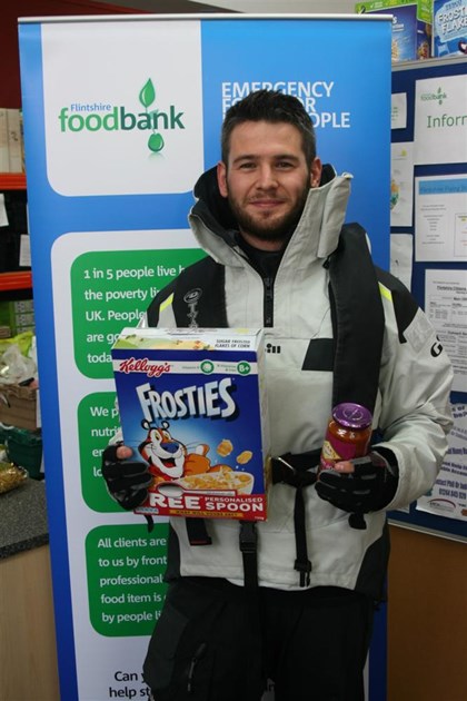 David Ravenscroft is fundraising for Flintshire Foodbank