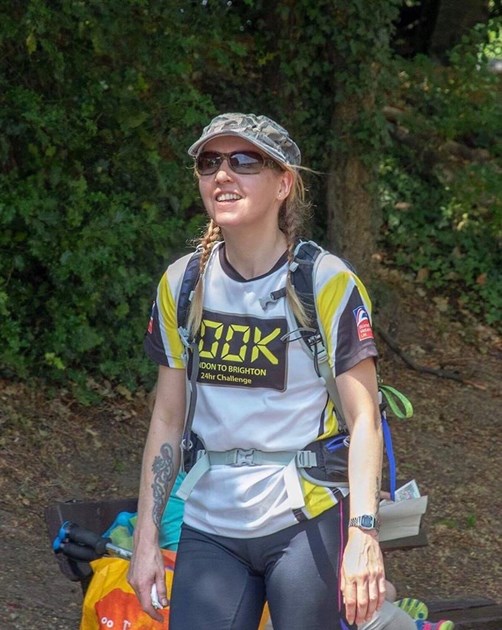 Debbie Stewart is fundraising for Blind Veterans UK