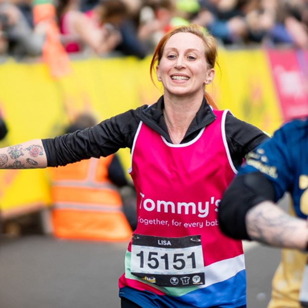 Lisa Manley is fundraising for Tommy's, the baby charity