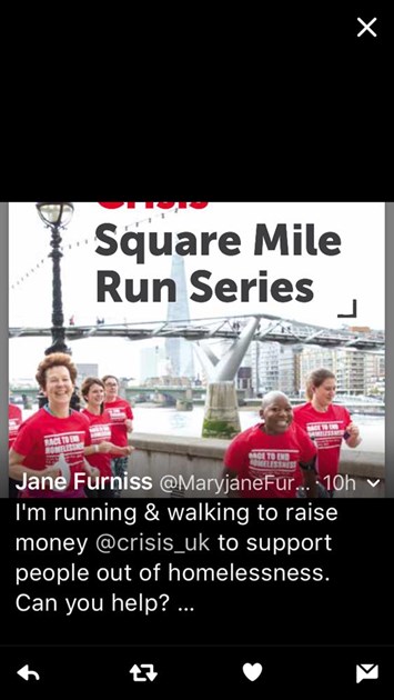Jane Furniss is fundraising for Crisis