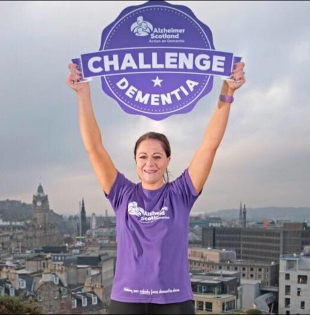 Michelle Mckee is fundraising for Alzheimer Scotland