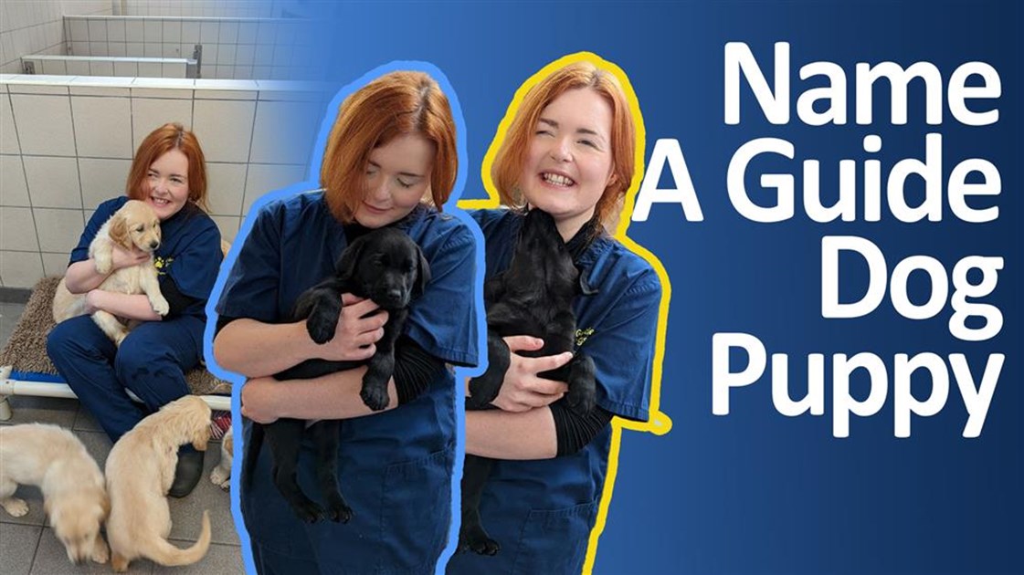 Lucy Edwards is fundraising for Guide Dogs