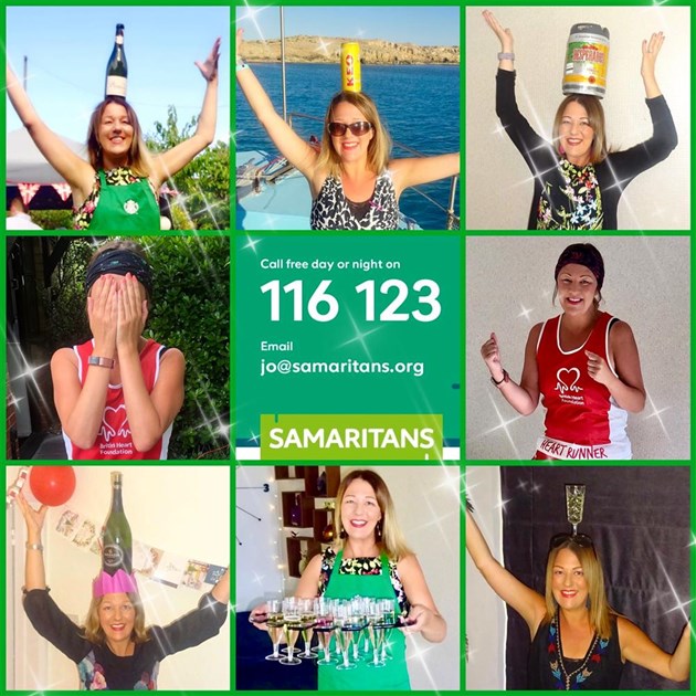 Christine Howarth is fundraising for Samaritans