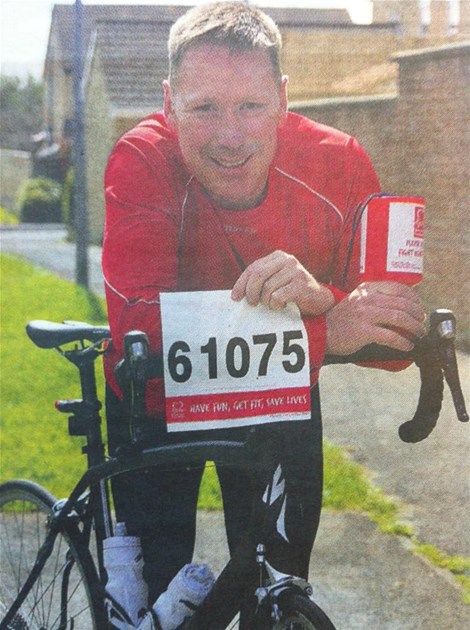 Tim Farr is fundraising for British Heart Foundation