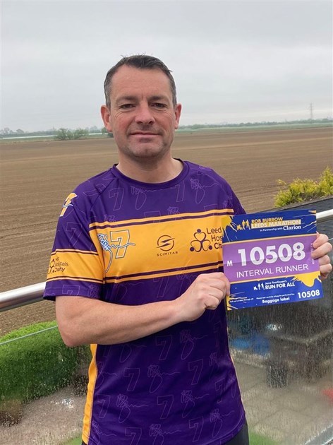 ROB MARSDEN is fundraising for Leeds Hospitals Charity