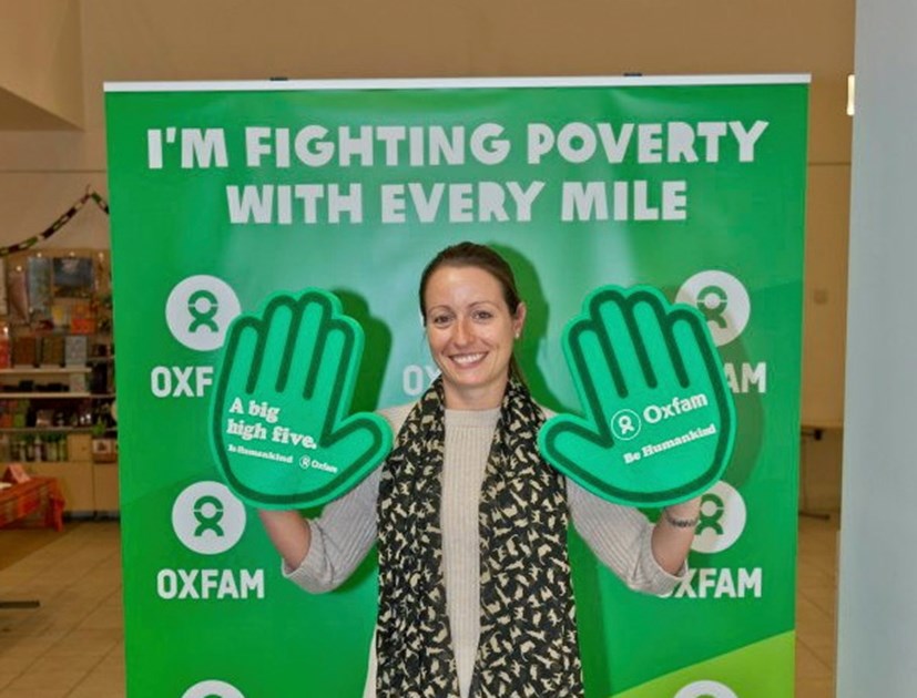 Charis Edwards is fundraising for Oxfam GB