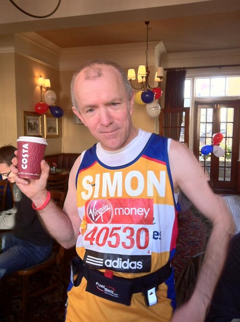 Simon Singleton is fundraising for Hospice UK
