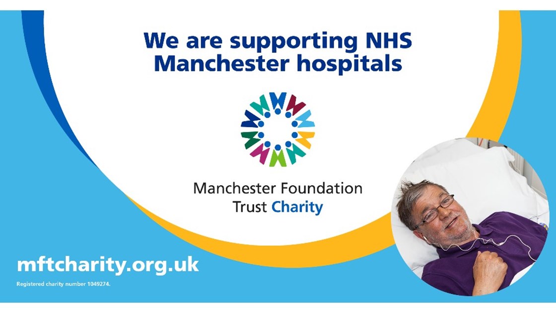 Maria Irvine is fundraising for Manchester Foundation Trust Charity