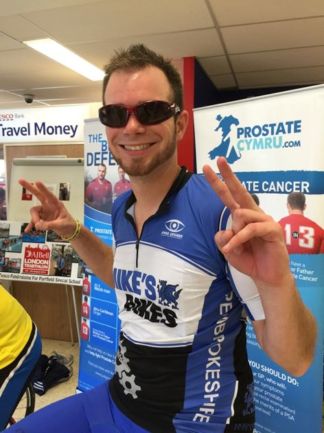 Toby Ellis is fundraising for Prostate Cymru