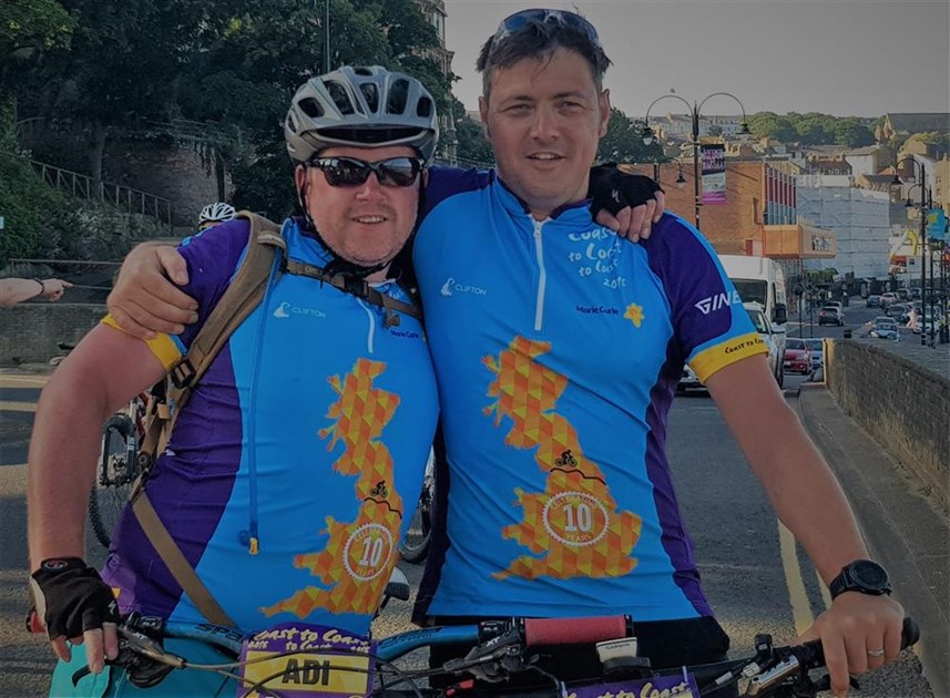 Simon Champion is fundraising for Marie Curie