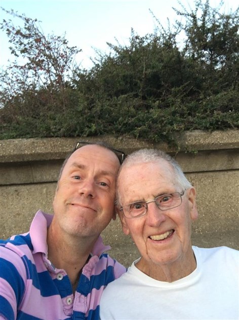 simon champ is fundraising for Alzheimer's Society