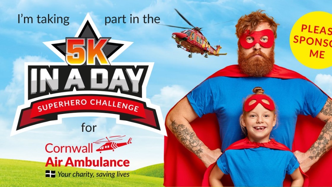Sally Harmer is fundraising for Cornwall Air Ambulance Trust