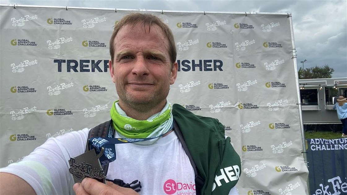 James Reynolds is fundraising for St David's Hospice Care (Gwent and S ...