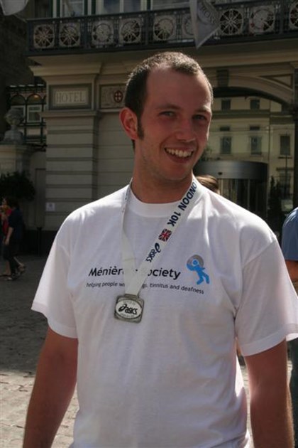 Declan Trezise is fundraising for Meniere's Society