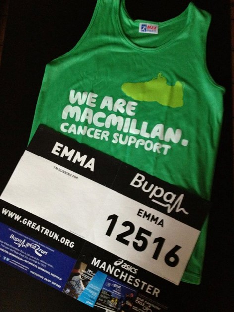 Emma Brunt is fundraising for Macmillan Cancer Support