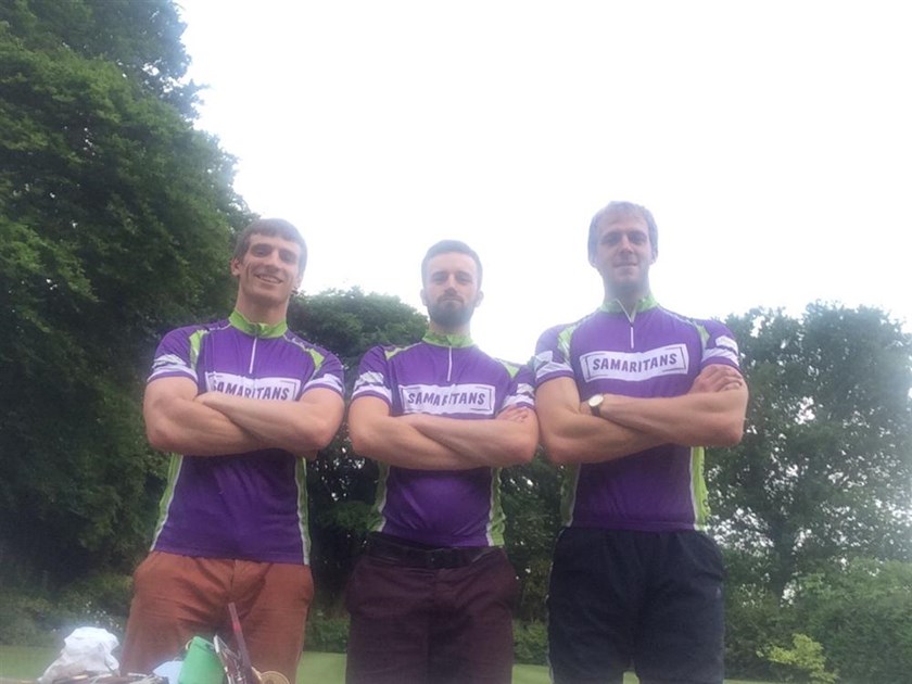 Andrew Whitby is fundraising for Samaritans