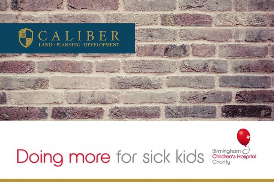 Caliber Group is fundraising for Birmingham Children’s Hospital Charity