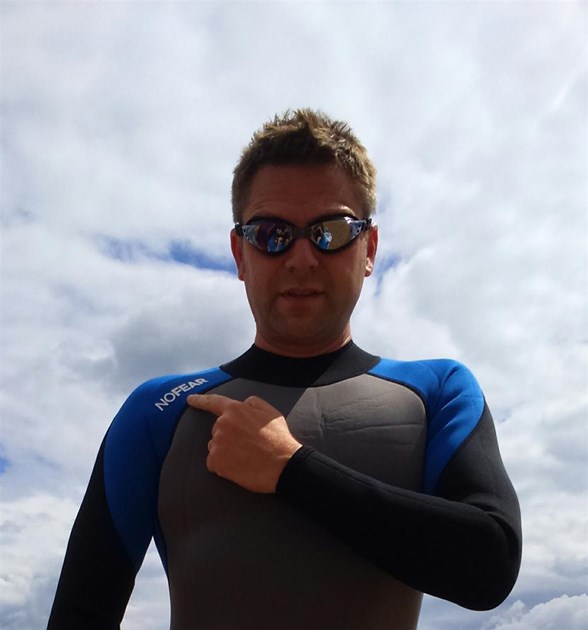 Luke Squires is fundraising for Bowel Cancer UK
