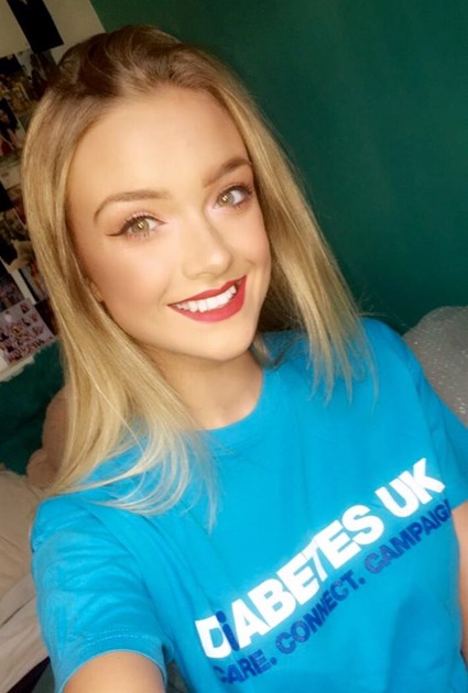 Celine Robertson is fundraising for Diabetes UK