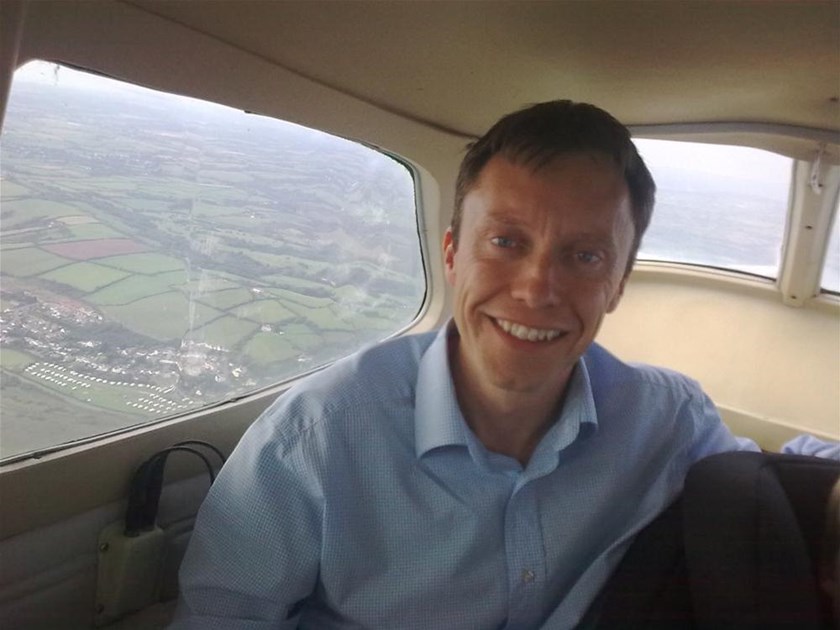 Simon Keating is fundraising for Aspire