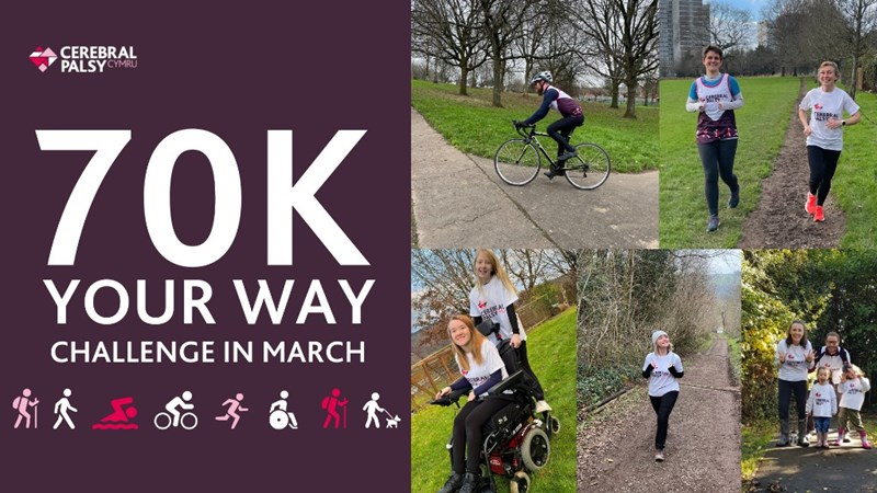 Emily Banner is fundraising for Cerebral Palsy Cymru