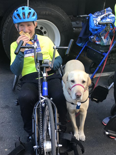 Stuart Sherman is fundraising for Achilles International Inc