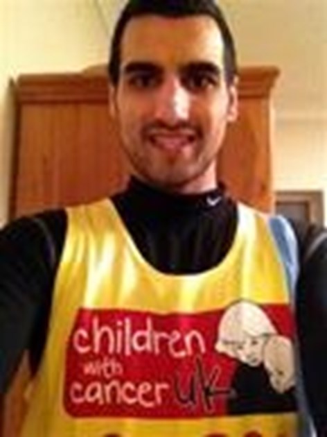stephen kalli is fundraising for Children with Cancer UK